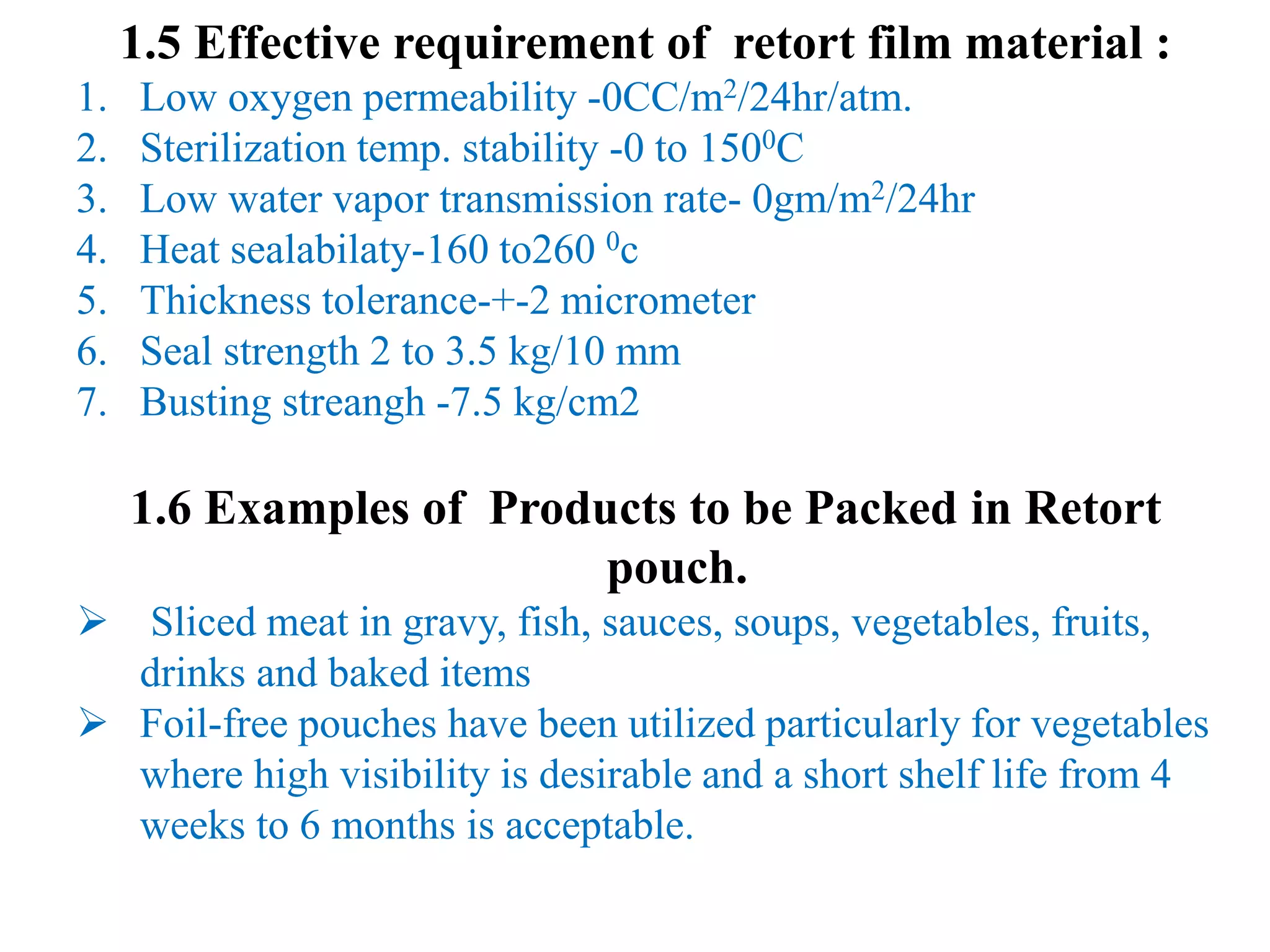 Retort pouch packaging | PPTX