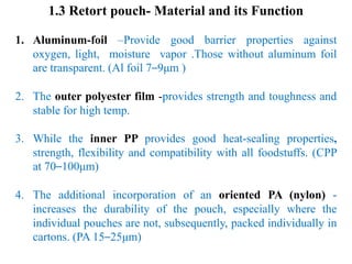 Retort pouch packaging | PPTX