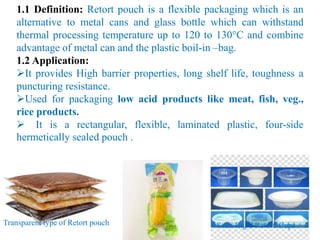 Retort pouch packaging | PPT