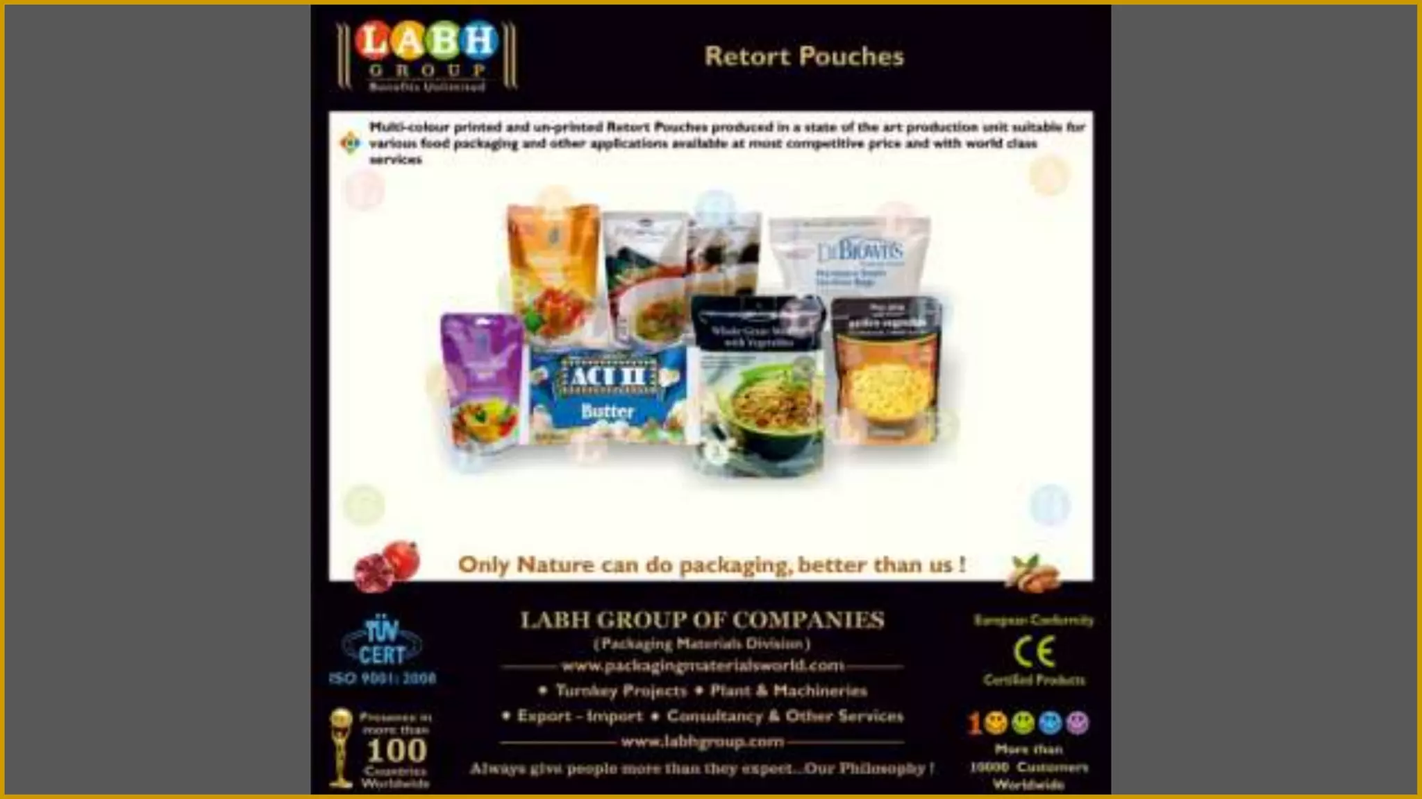 Printed Retort Pouches | PPT