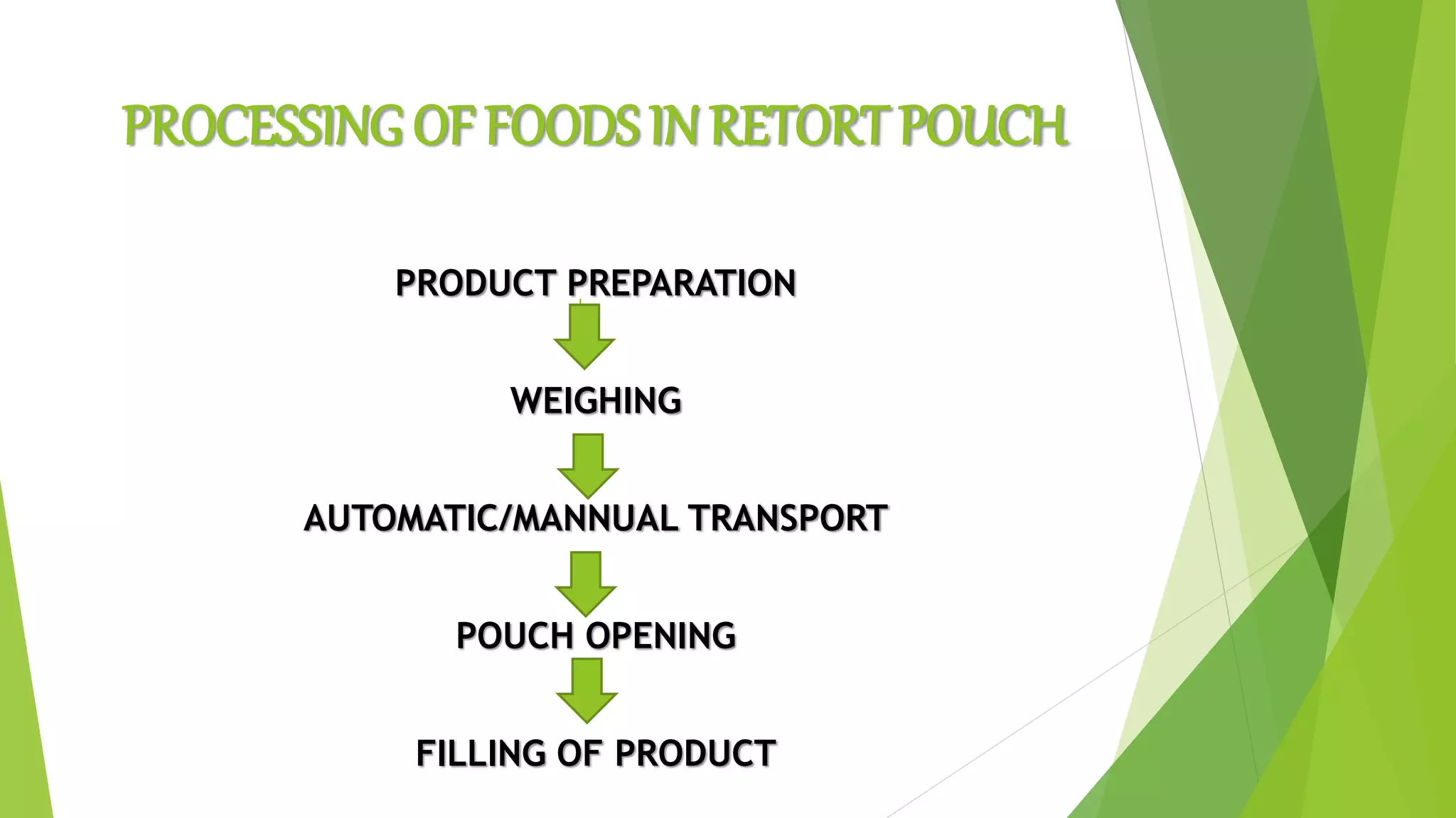 Retort pouch processing | PPTX