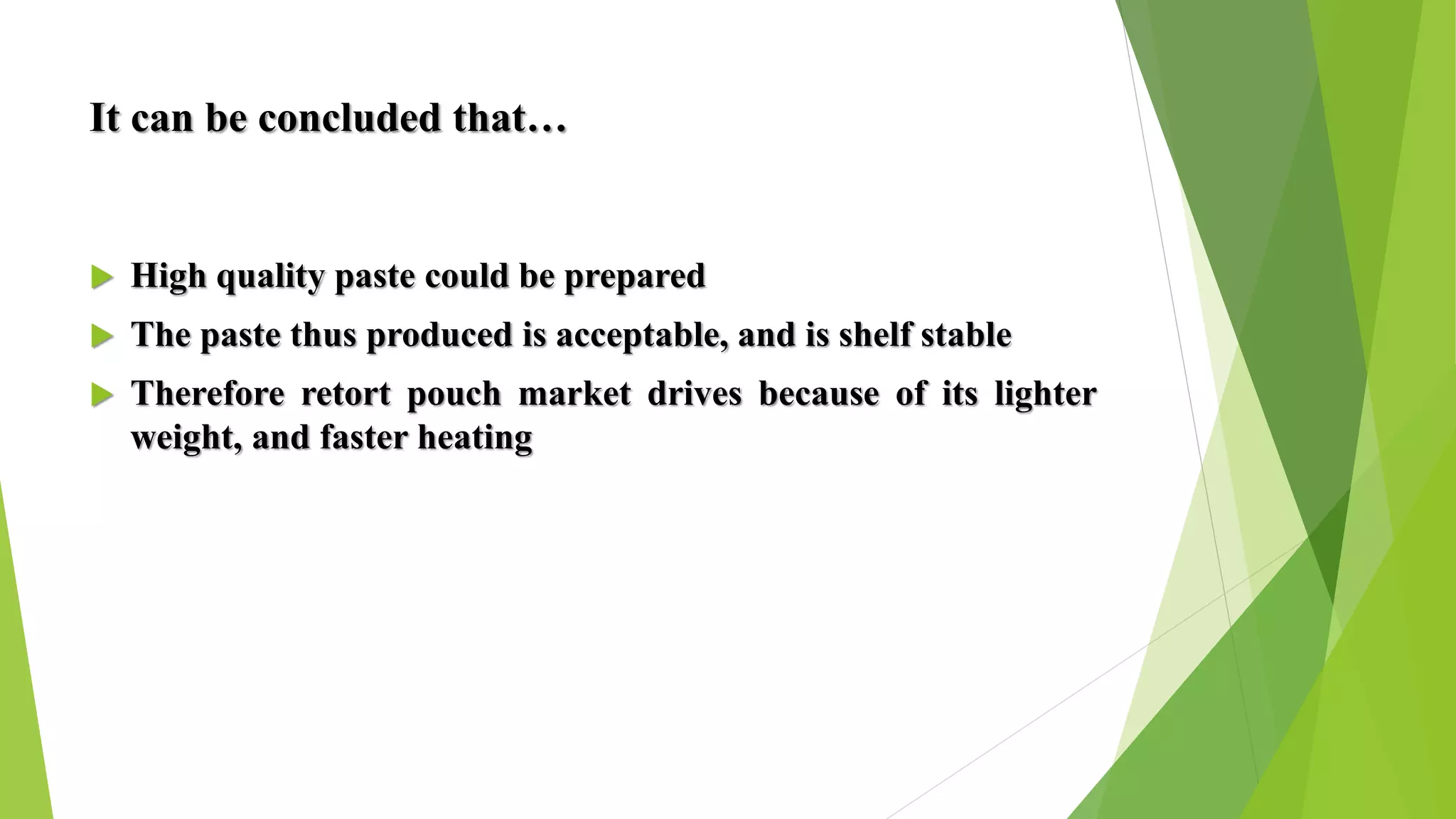 Retort pouch processing | PPTX