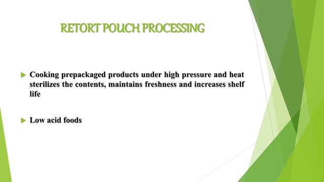 Retort pouch processing | PPTX