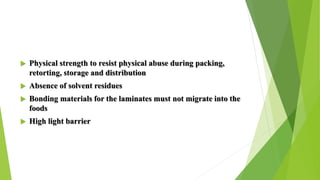 Retort pouch processing | PPTX