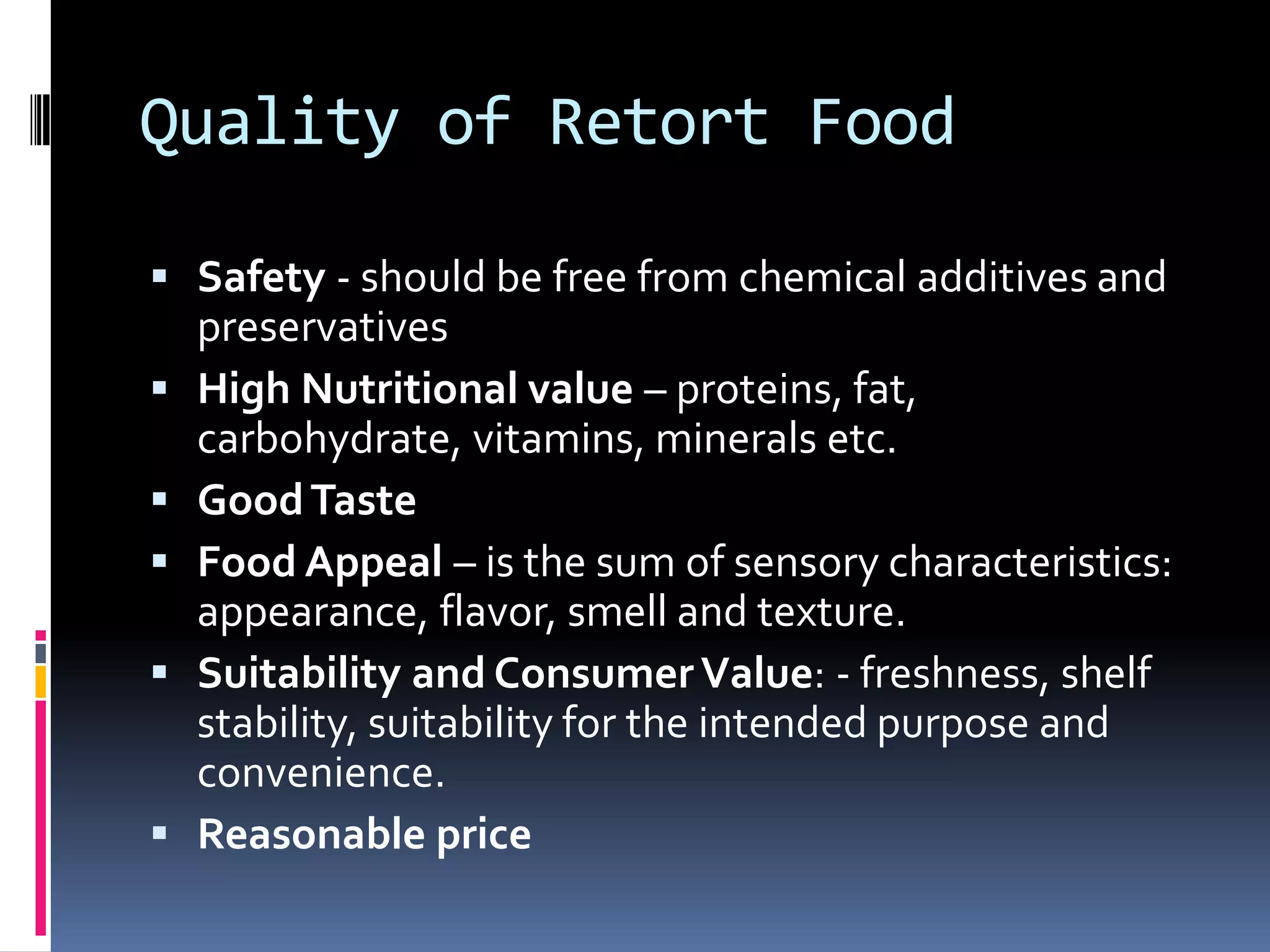 Retort pouch packing, aseptic packaging | PDF