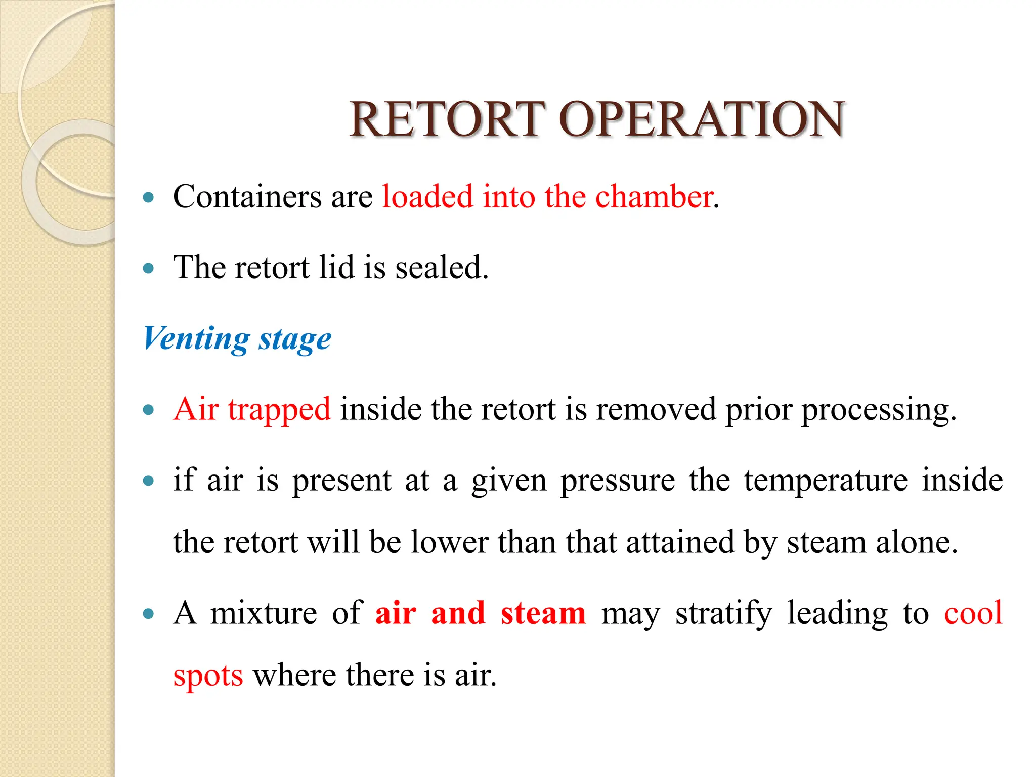 Retort Processing and Equipment's for it | PPTX
