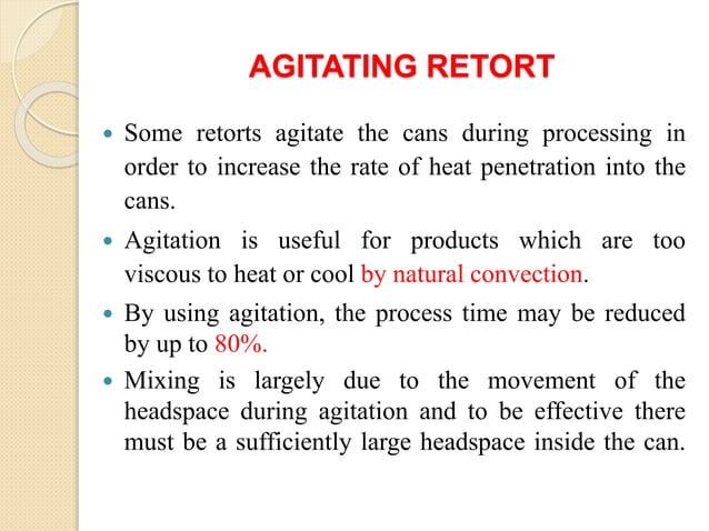 Retort Processing and Equipment's for it | PPTX | Chemistry | Science