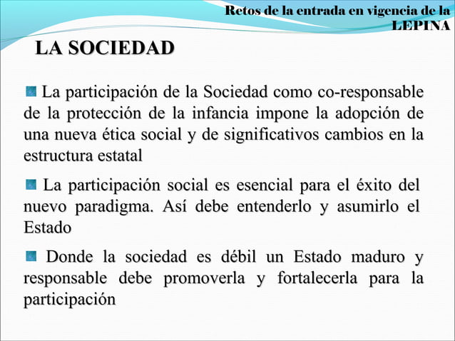 Retos e importancia lepina | PPT
