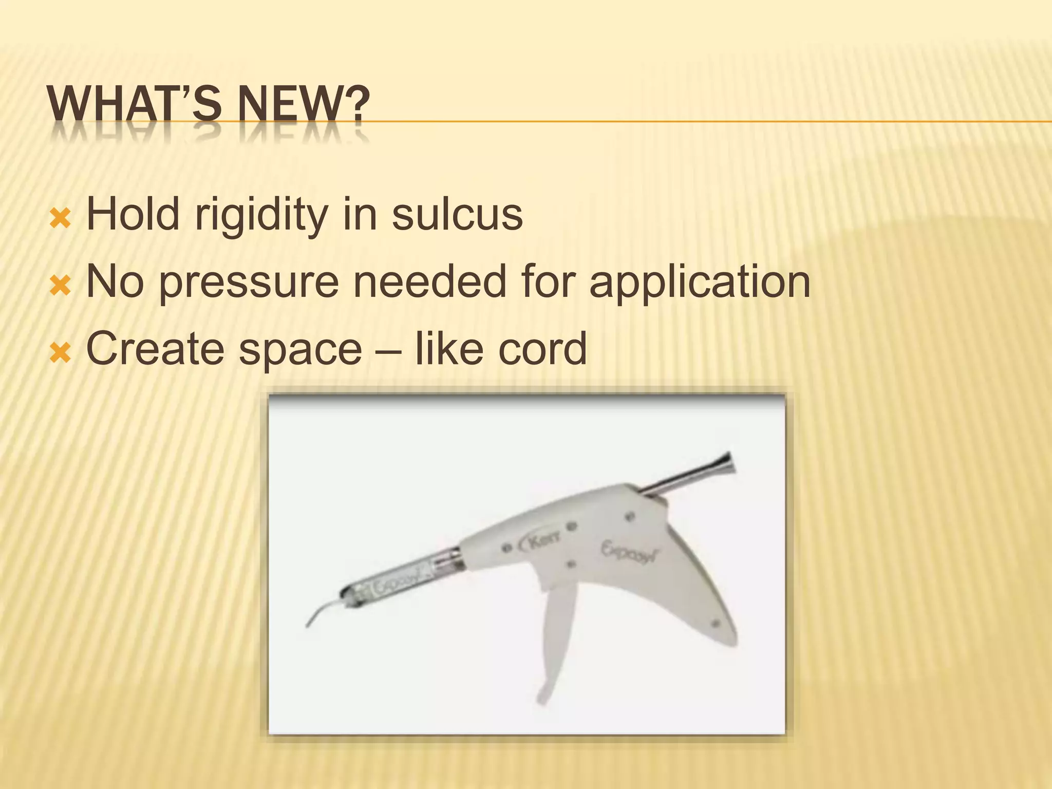 Retraction cords | PPTX