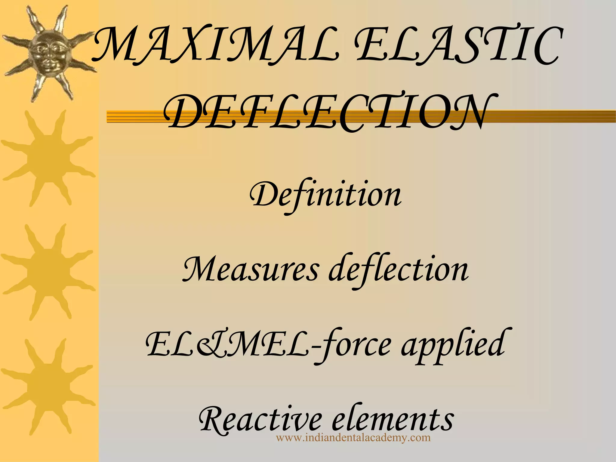 Retraction loops & springs | PPT