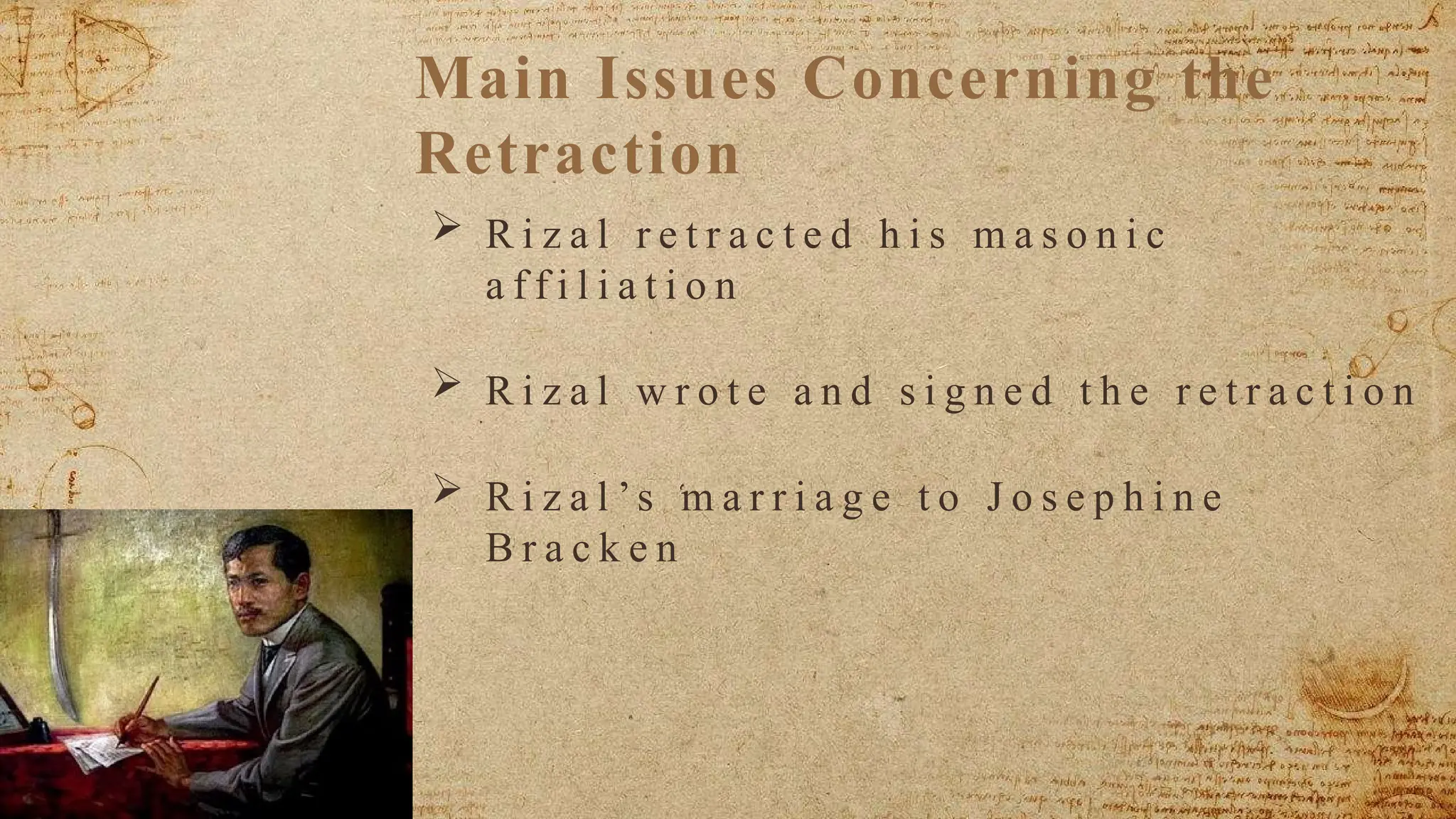 Retraction of Rizal.pptx updated powerpoint | PPTX