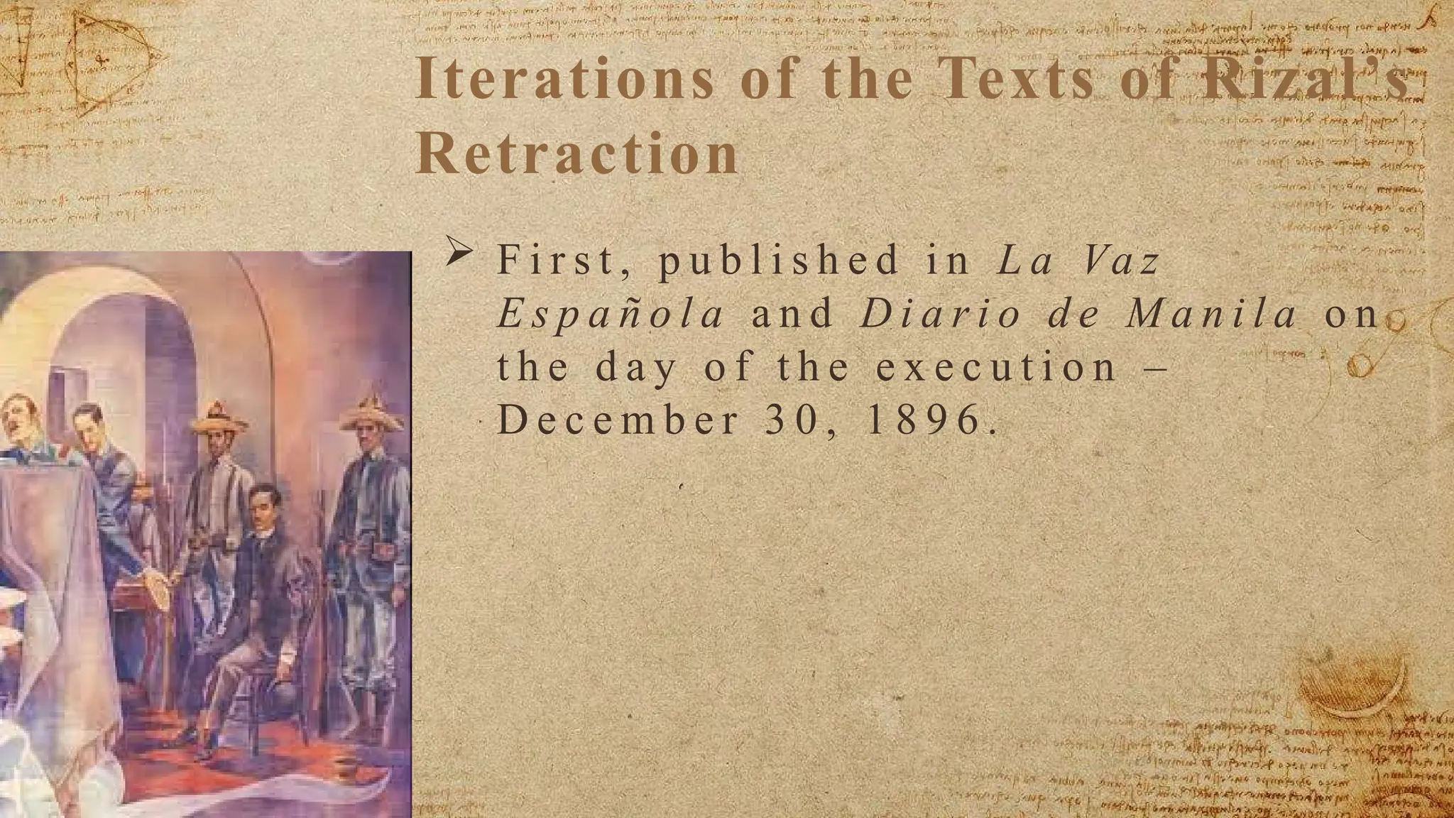 Retraction of Rizal.pptx updated powerpoint | PPTX
