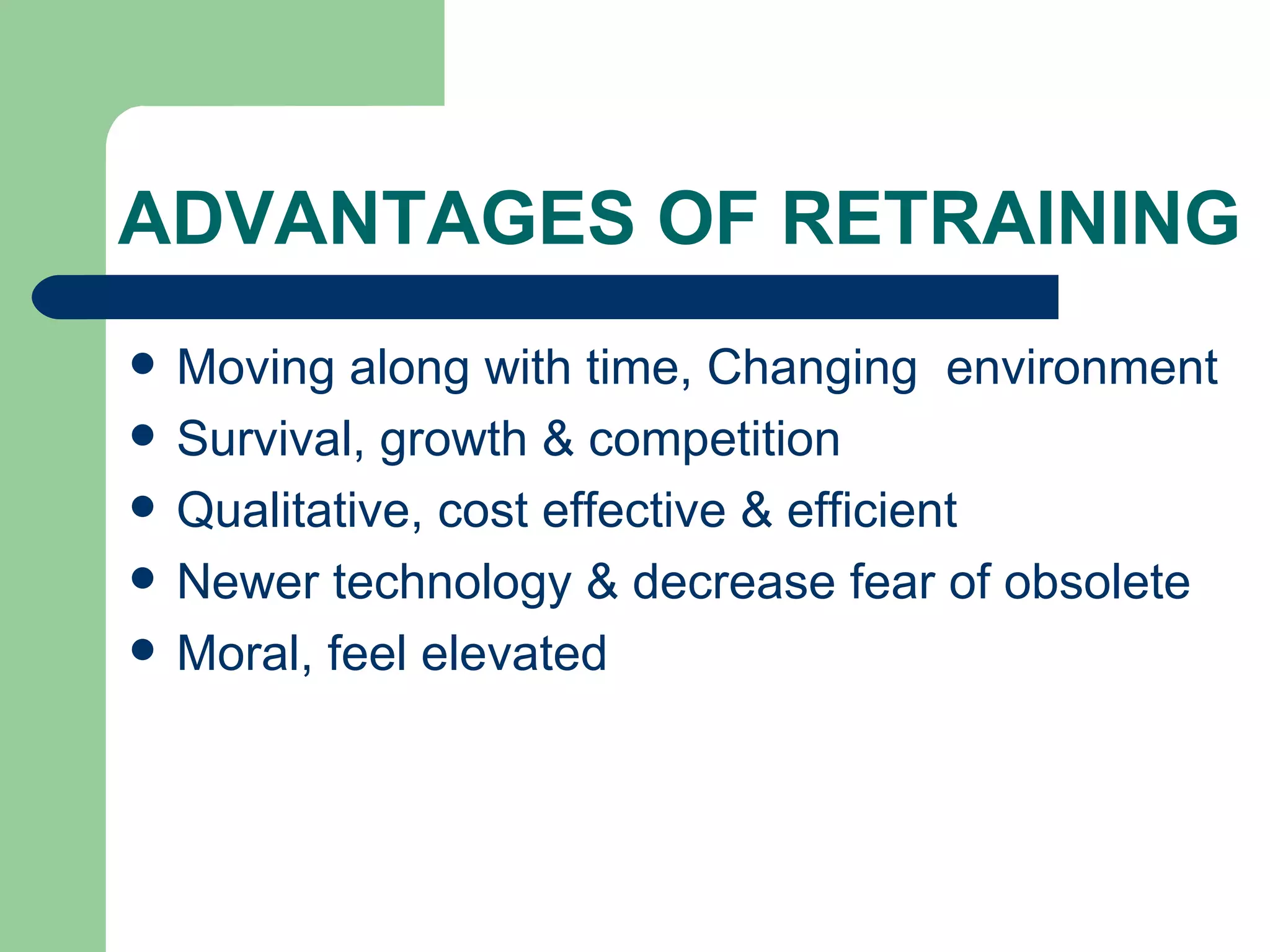 Retraining | PPT