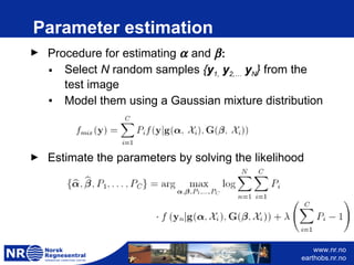 Retraining maximum likelihood classifiers using low-rank model.ppt