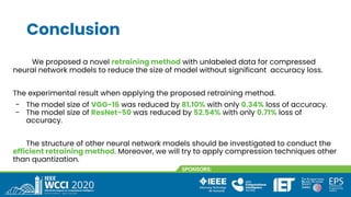 Retraining Quantized Neural Network Models with Unlabeled Data.pdf