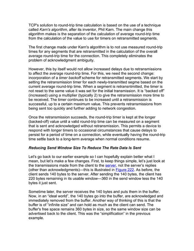 Retransmission Tcp | DOC