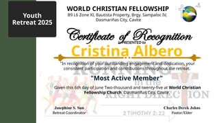 Youth Retreat Certificate 2025 .....pptx