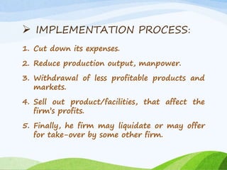 Retrenchment strategy | PPTX