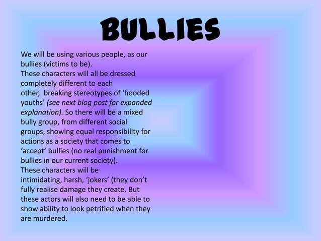 Retribution characters&casting | PPT