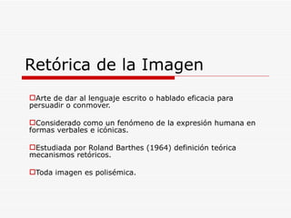 RetóRica De La Imagen | PPS