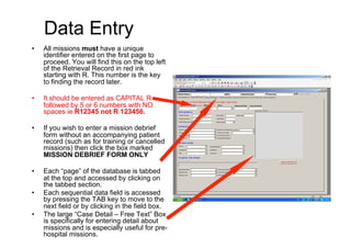 Retrieval database powerpoint | PDF