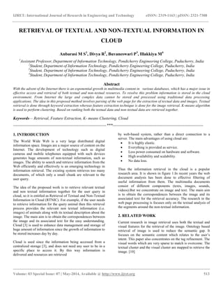 Retrieval of textual and non textual information in | PDF