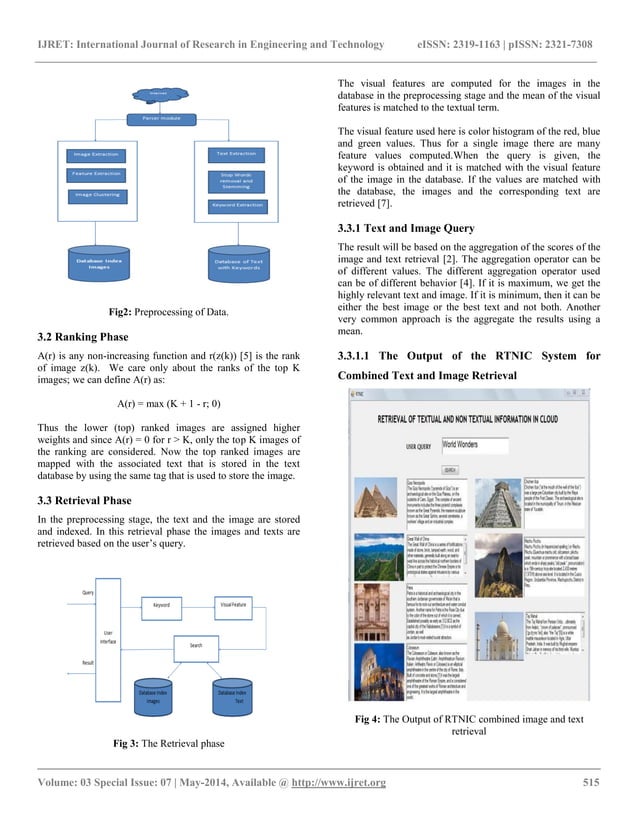 Retrieval of textual and non textual information in | PDF