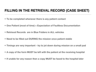 Retrieval record learning package | PPT