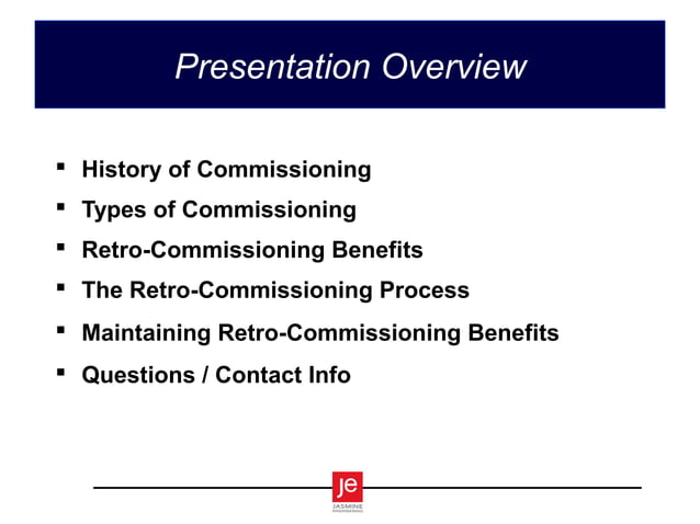 Understanding the Retro-Commissioning Process and its Benefits