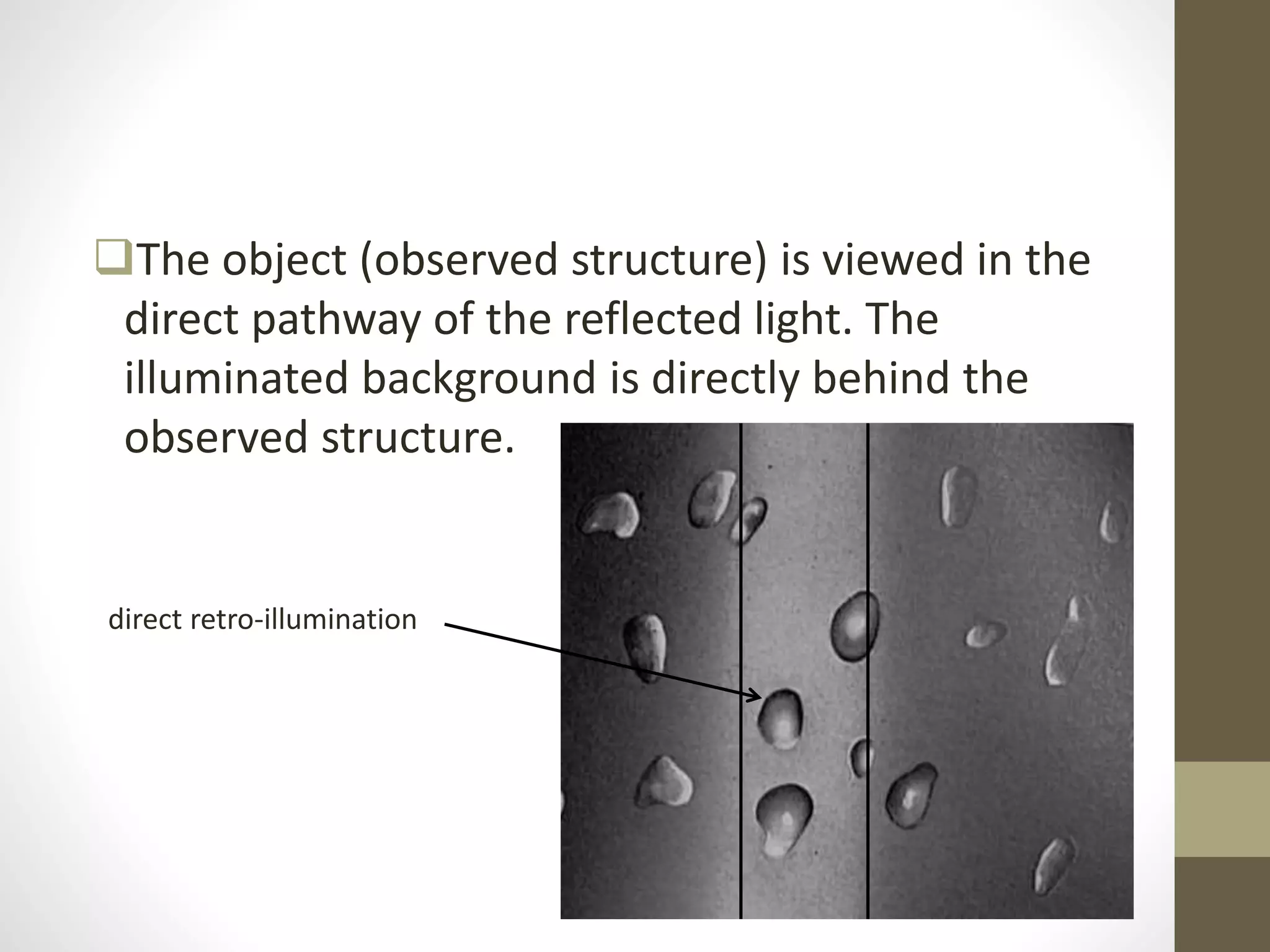 Retro illumination | PPTX
