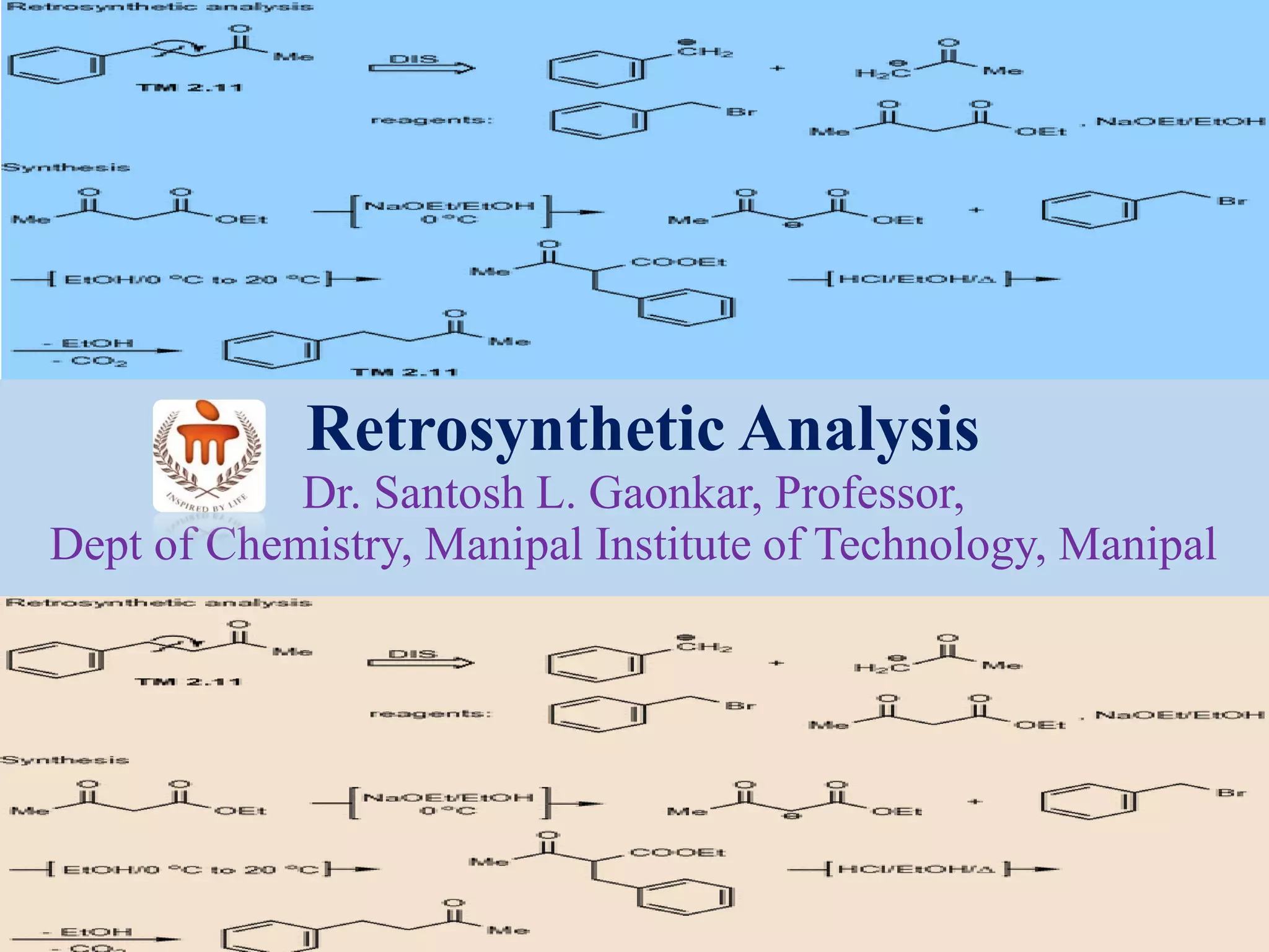 Retrosynthetic analysis | PDF