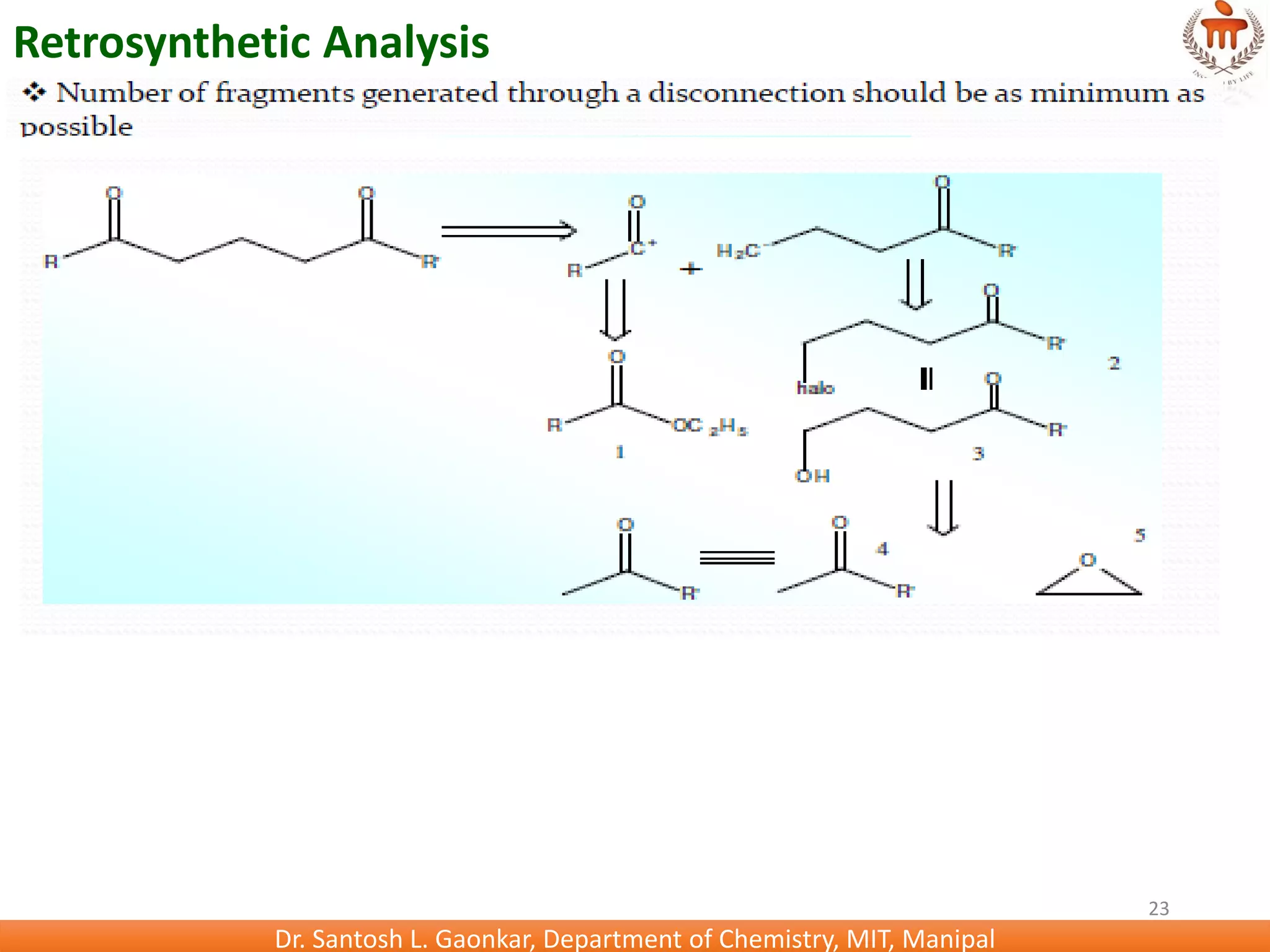 Retrosynthetic analysis | PDF