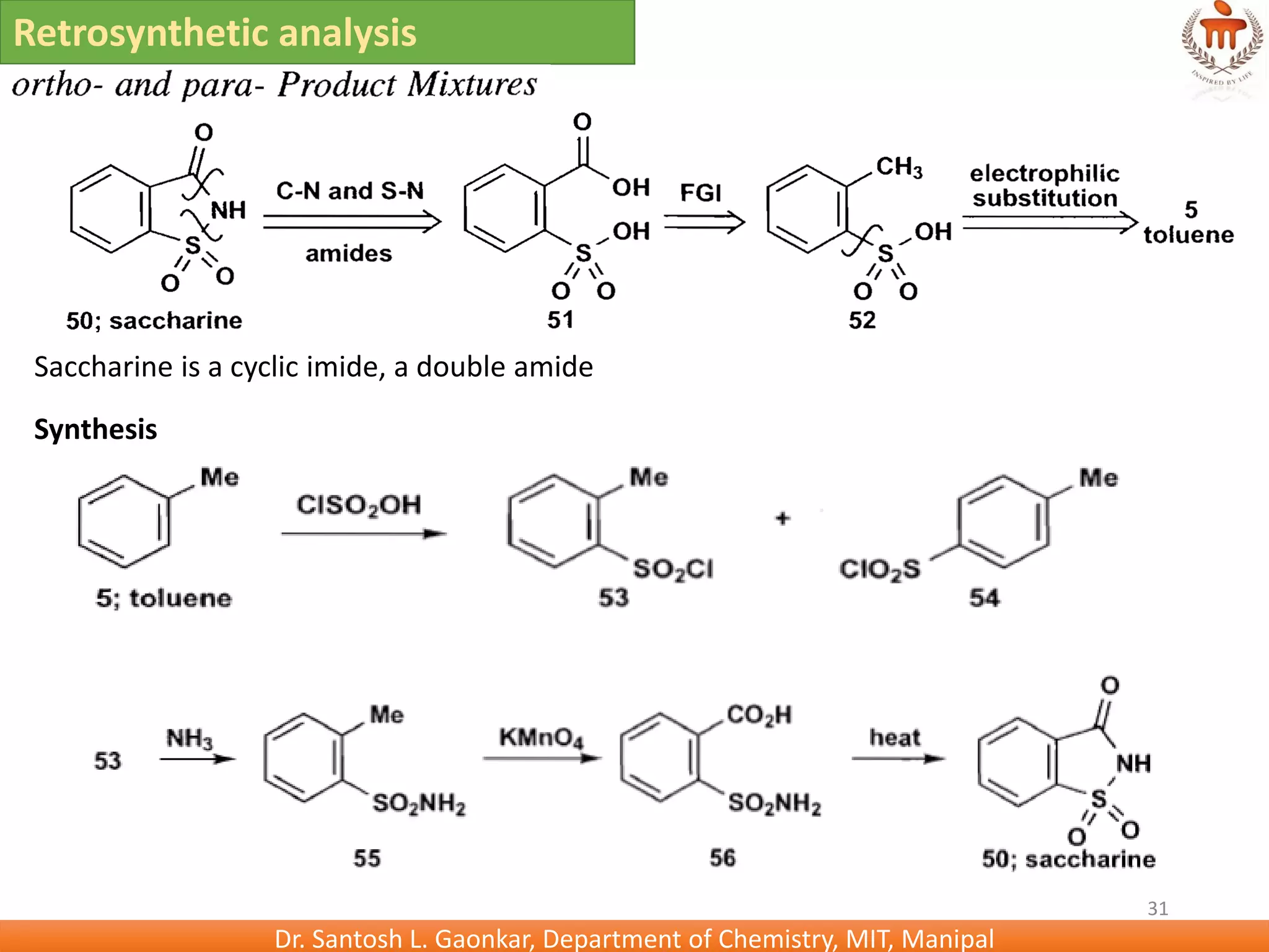 Retrosynthetic analysis | PDF