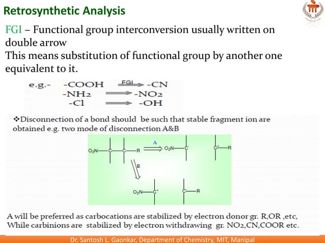 Retrosynthetic analysis | PDF | Chemistry | Science