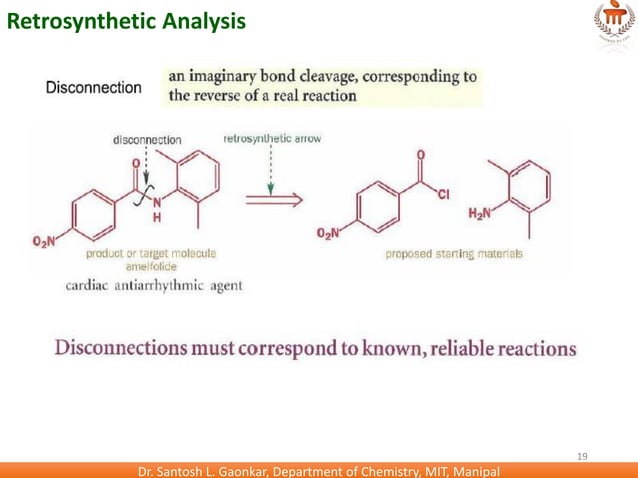 Retrosynthetic analysis | PDF | Chemistry | Science