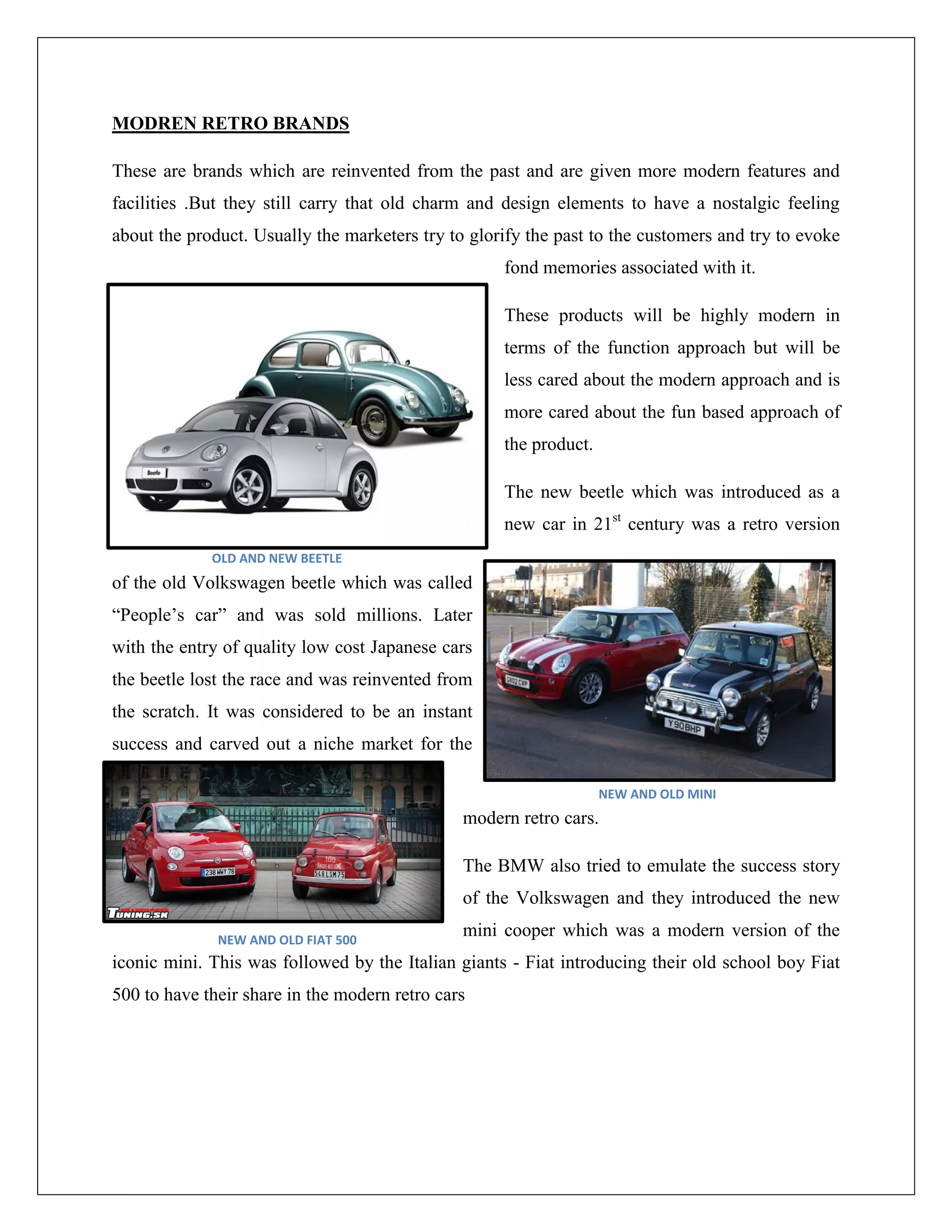 Retro branding / Retro marketing- An Introduction | PDF