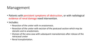Retrocaval Ureter Urology Anatomy and Management | PPTX