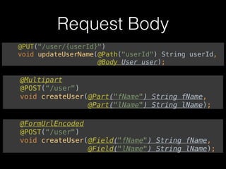 Retrofit Android by Chris Ollenburg | PPT