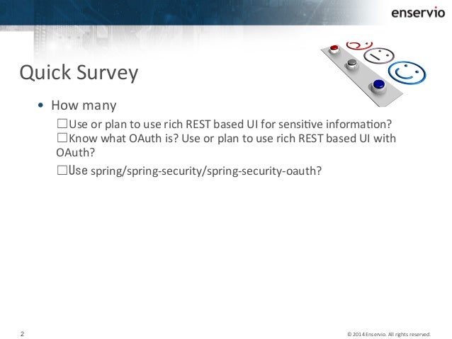 JavaOne 2014: Retrofitting OAuth 2.0 Security into Existing REST Serv…