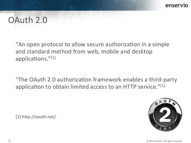 JavaOne 2014: Retrofitting OAuth 2.0 Security into Existing REST Serv…