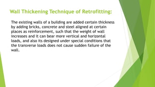 RETROFITTING OF CONCRETE STRUCTURE | PPTX