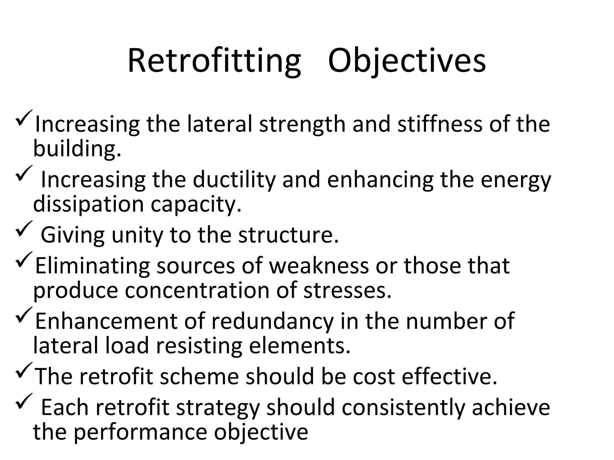 Retrofitting | PPT