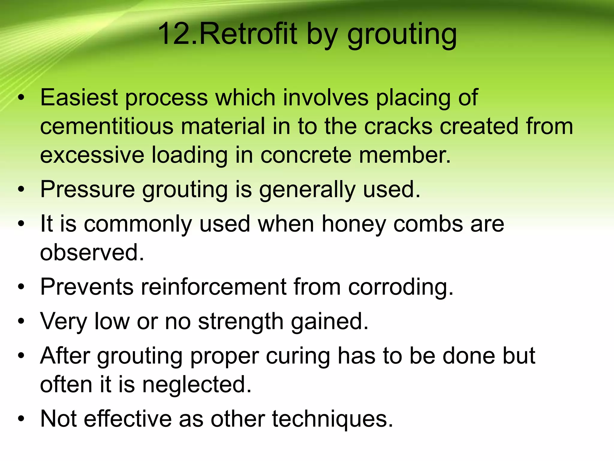Retrofitting | PPT