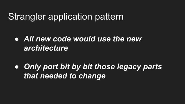 Retrofitting a legacy SPA to use a functional architecture | PPT