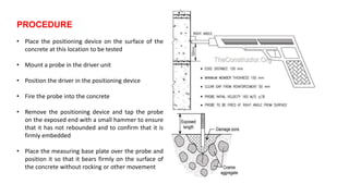 Non Destructive and Partially Destructive Testing Of Concrete ...