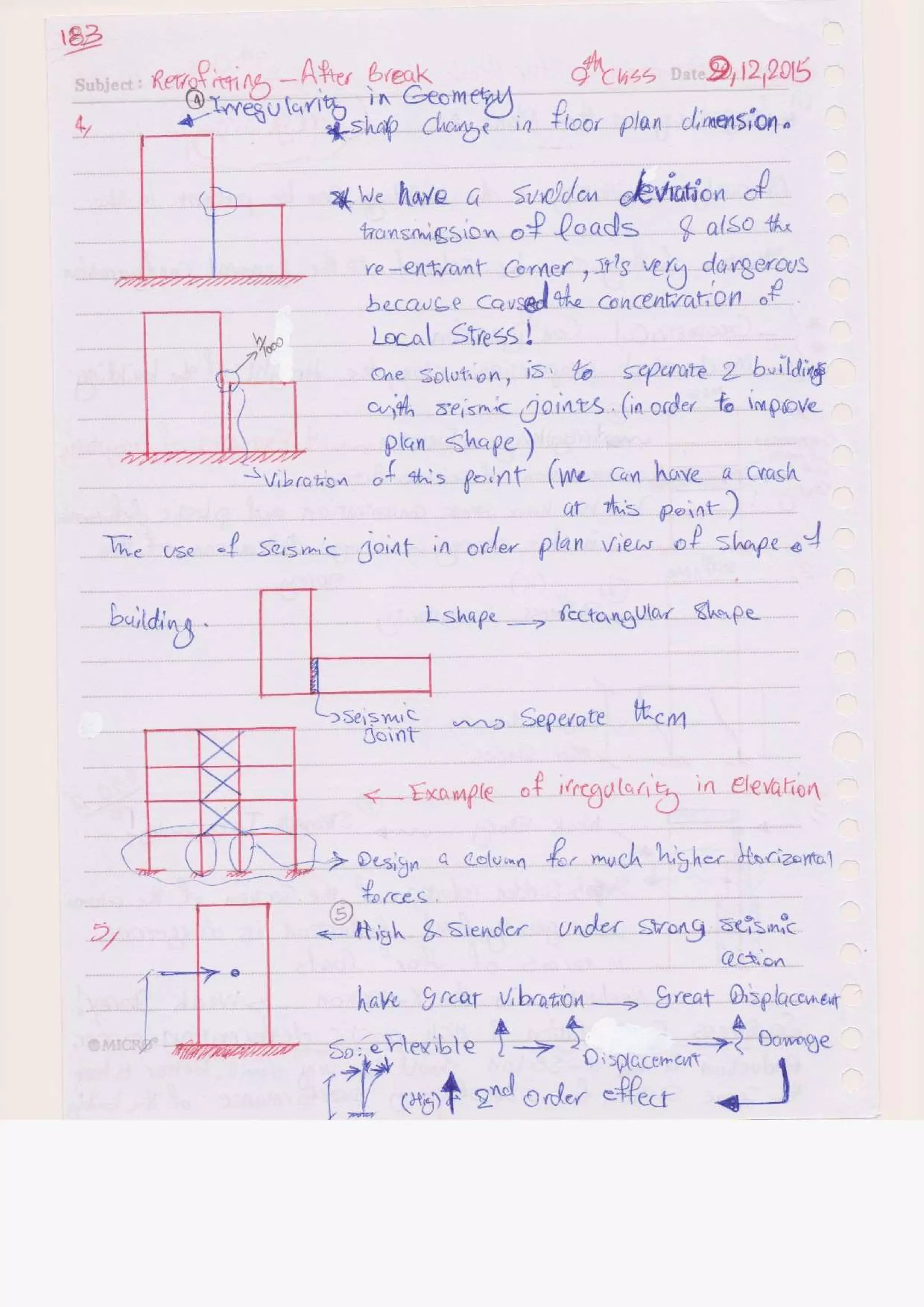 Retrofitting Design Of Structures Subjected To Seismic Load Lecture