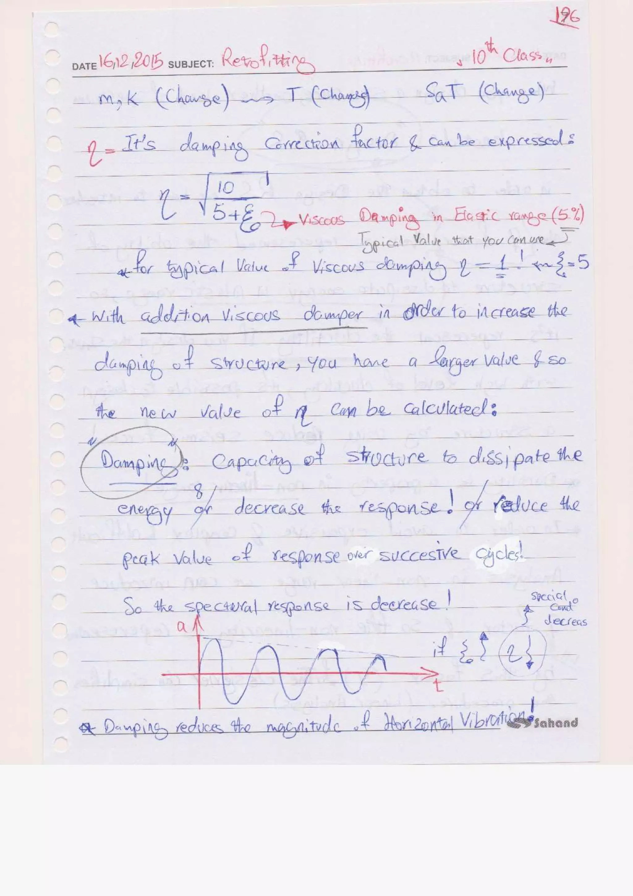 Retrofitting Design Of Structures Subjected To Seismic Load Lecture
