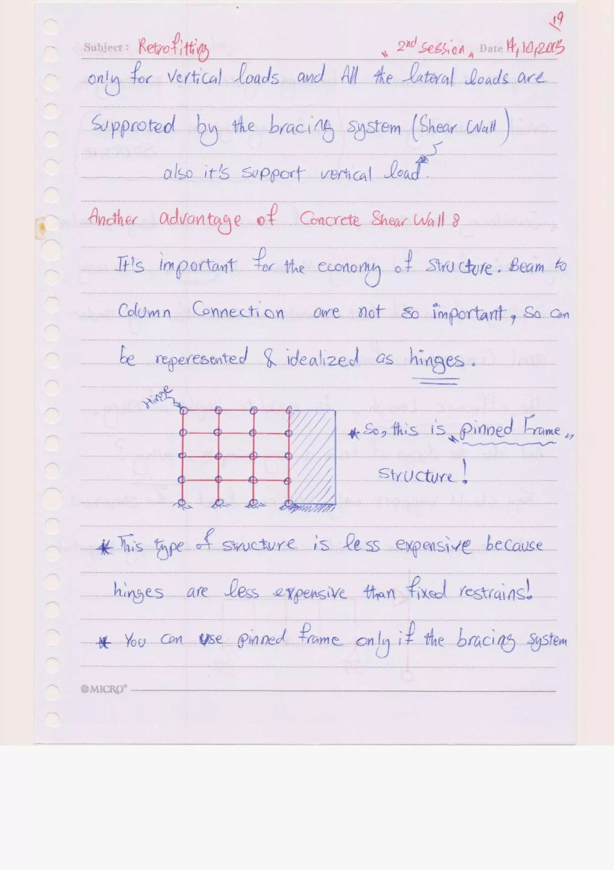 Retrofitting Design Of Structures Subjected To Seismic Load Lecture