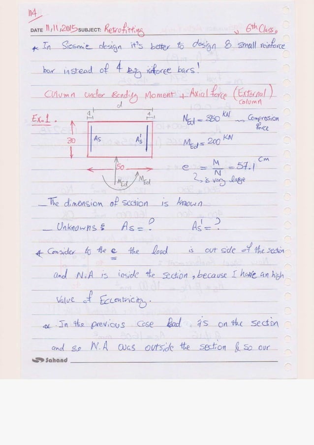 Retrofitting Design Of Structures Subjected To Seismic Load Lecture Note Pdf