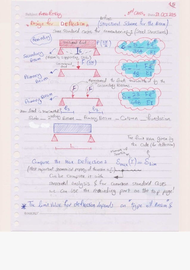 Retrofitting Design Of Structures Subjected To Seismic Load Lecture